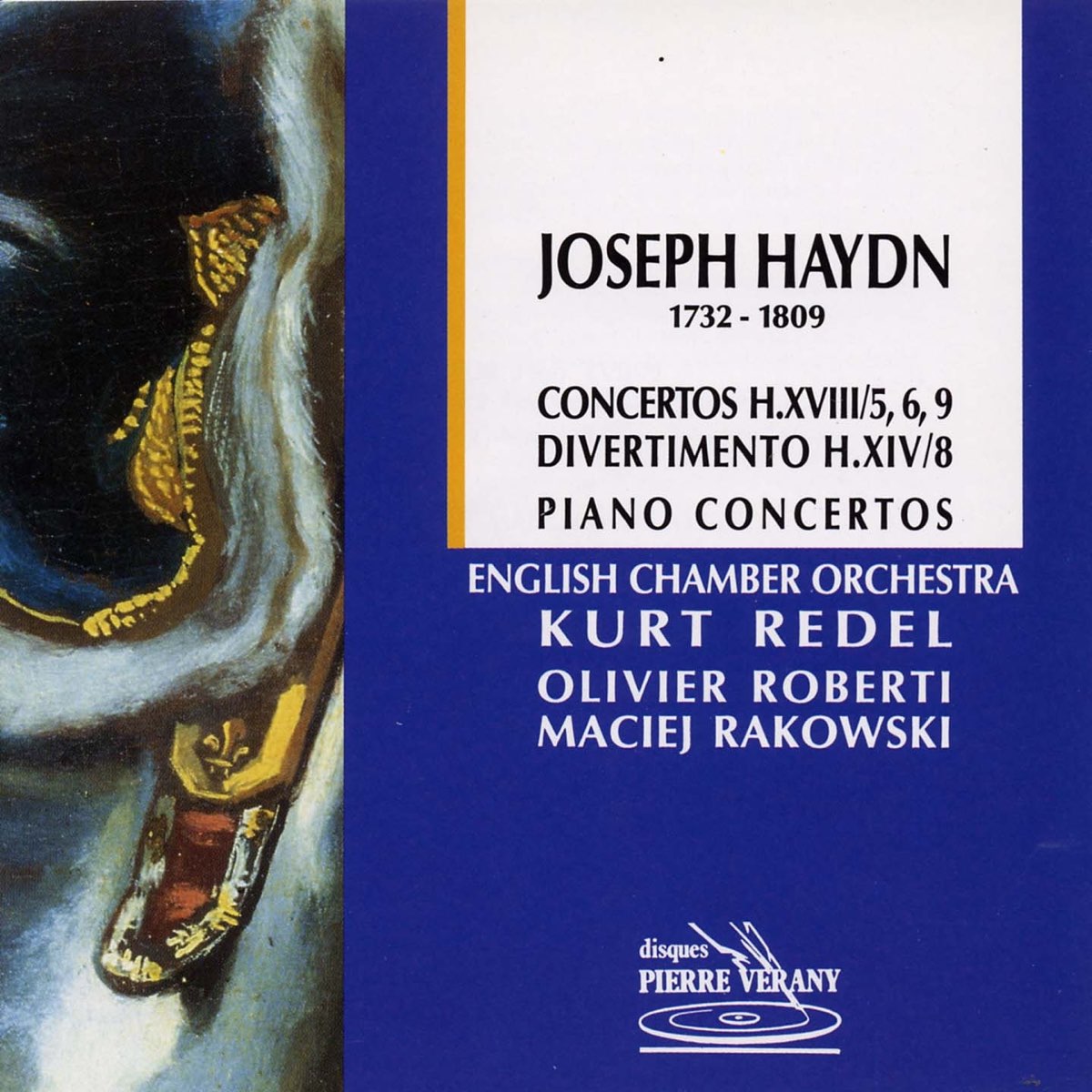 ‎Haydn : Concertos pour piano by English Chamber Orchestra, Kurt Redel ...