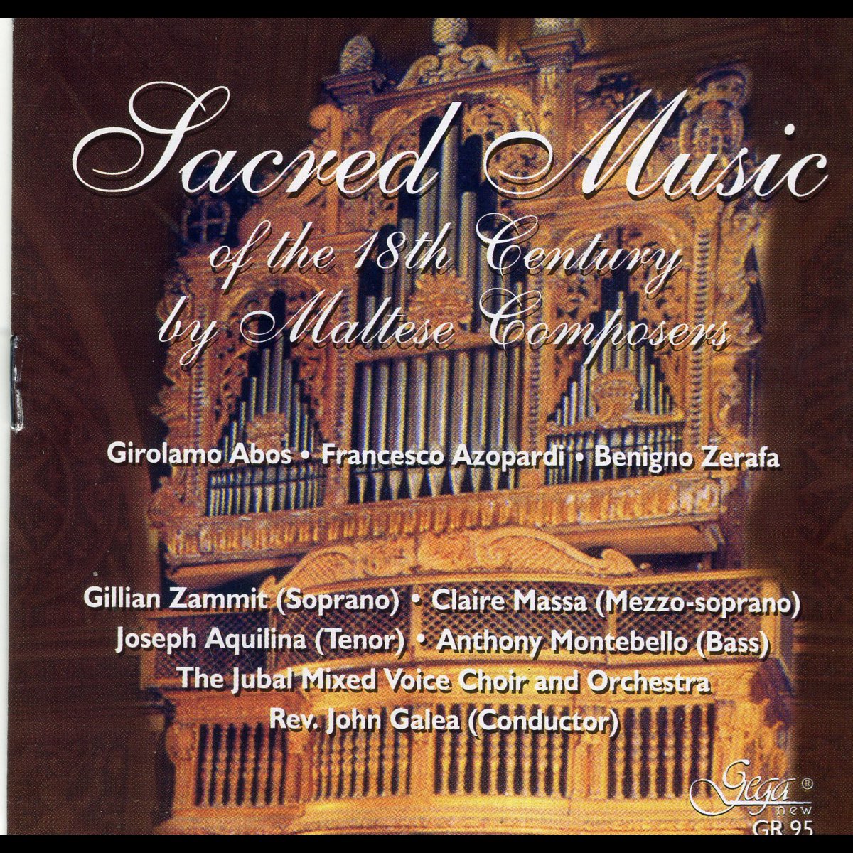 ‎Sacred Music of the 18th c. Maltese Composers de The Jubal Mixed Choir ...