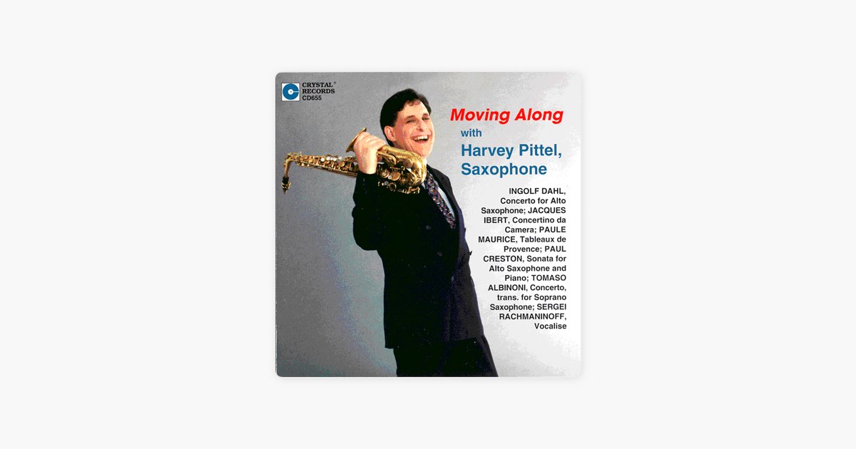 ‎Concertino Da Camera for Saxophone and Piano: II. Larghetto de Harvey ...