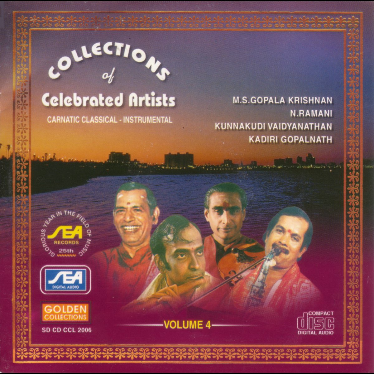 ‎Collections of Celebrated Artists, Vol. 4 de Kadri Gopalnath ...