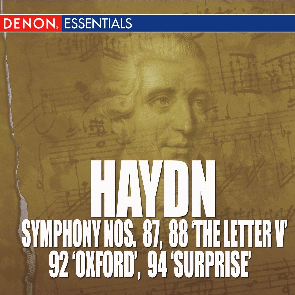 ‎Haydn: Symphony Nos. 87, 88 "The Letter V", 92 "Oxford Symphony" & 94 ...