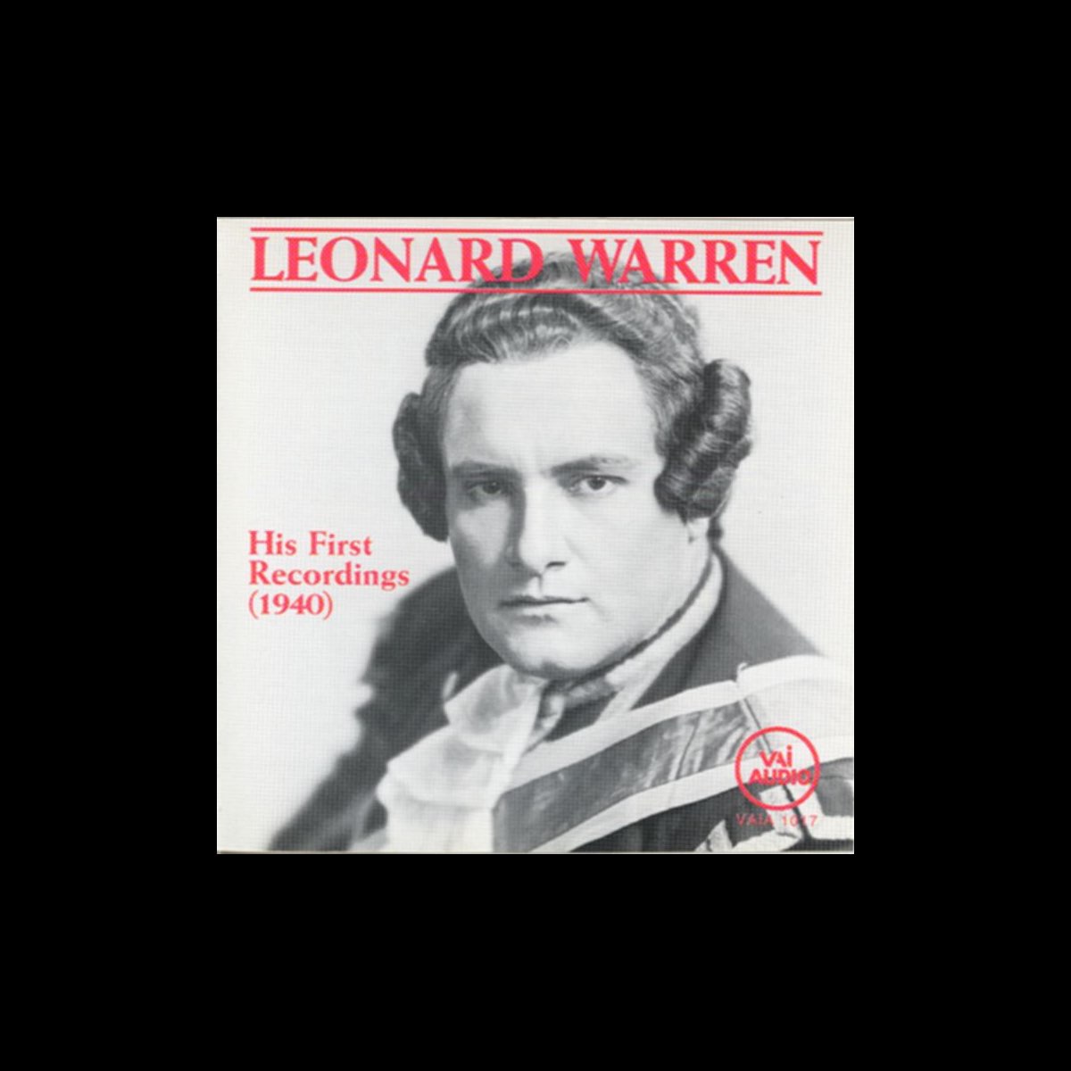 ‎Leonard Warren: His First Recordings (1940) de Leonard Warren en Apple ...