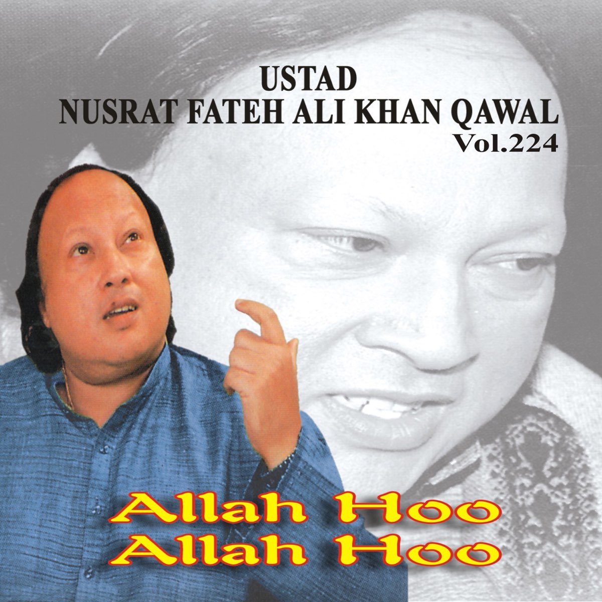 ‎Allah Hoo Allah Hoo Vol. 224 - Qawwalies by Nusrat Fateh Ali Khan on ...
