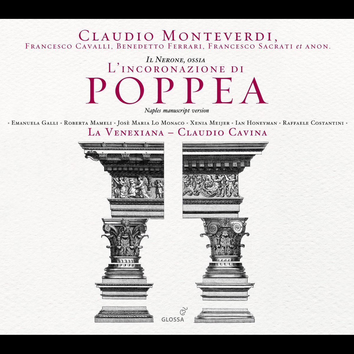 ‎Monteverdi: L'incoronazione di Poppea by Mario Cecchetti, Ian Honeyman ...