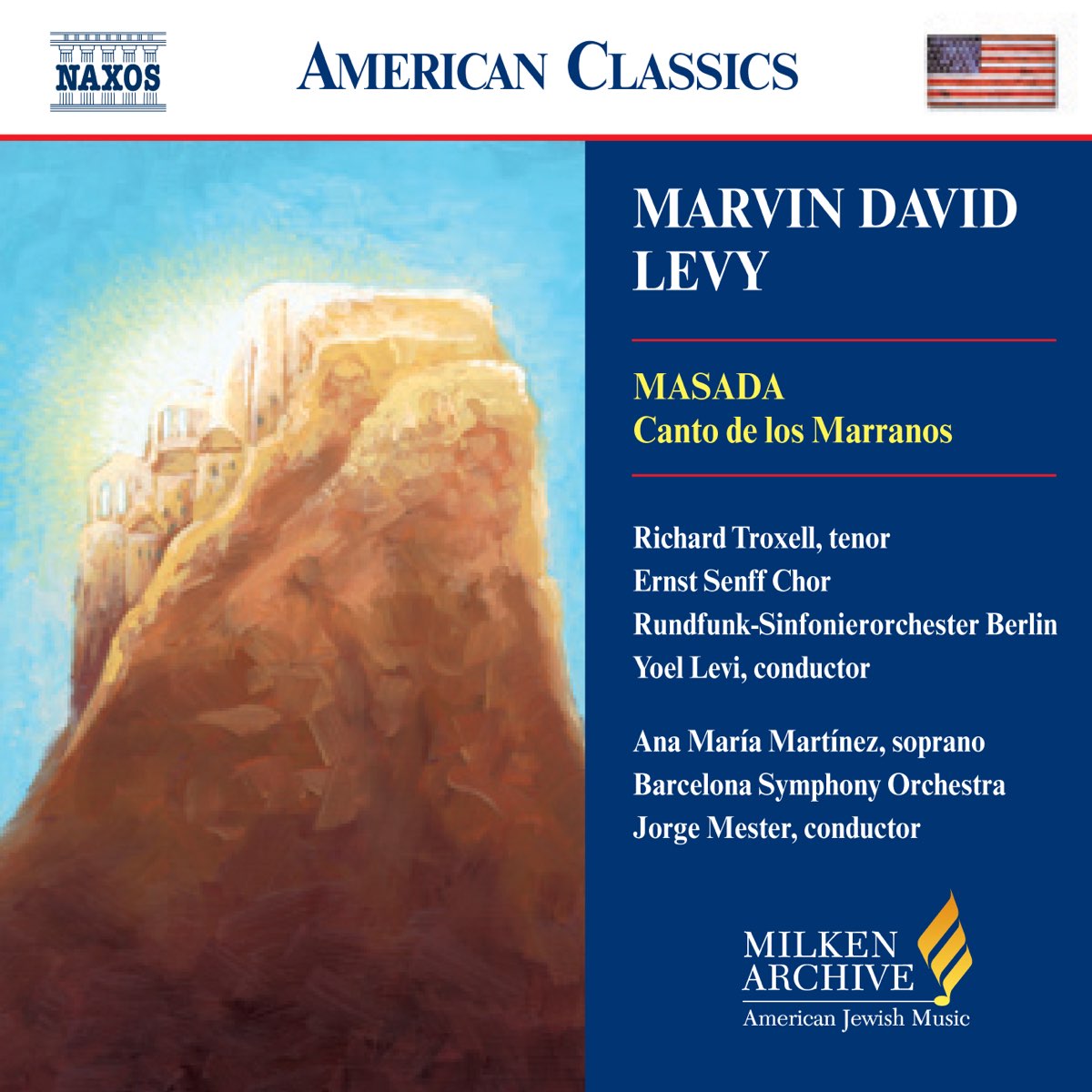 ‎Levy: Masada - Canto de los Marranos by Jorge Mester, Ana Maria ...