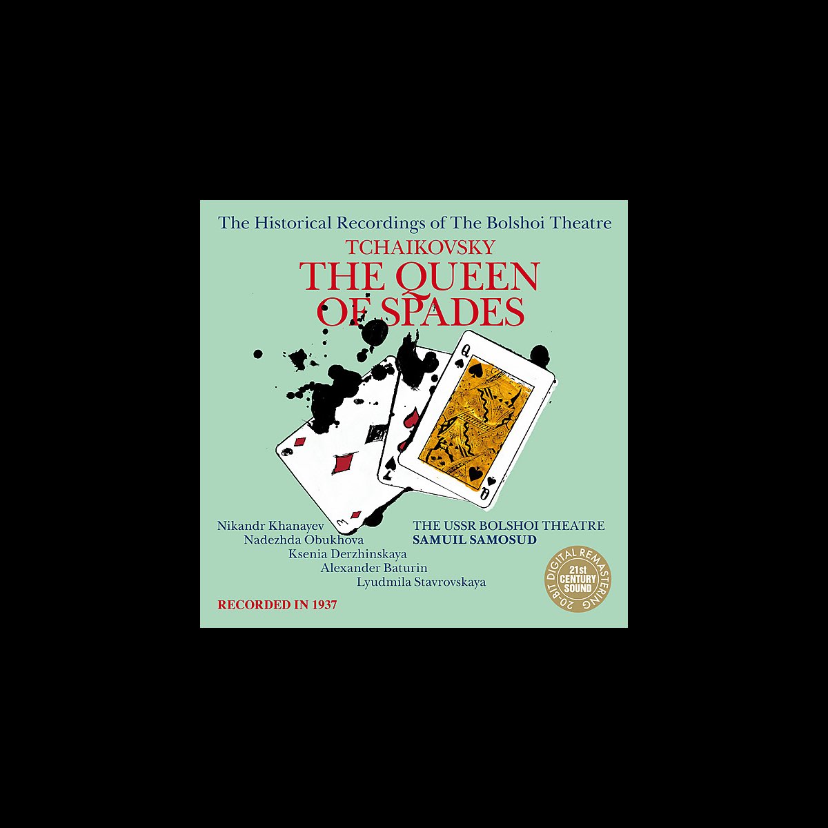 Tchaikovsky: The Queen of Spades' van Samuil Samosud, Orchestra of the ...