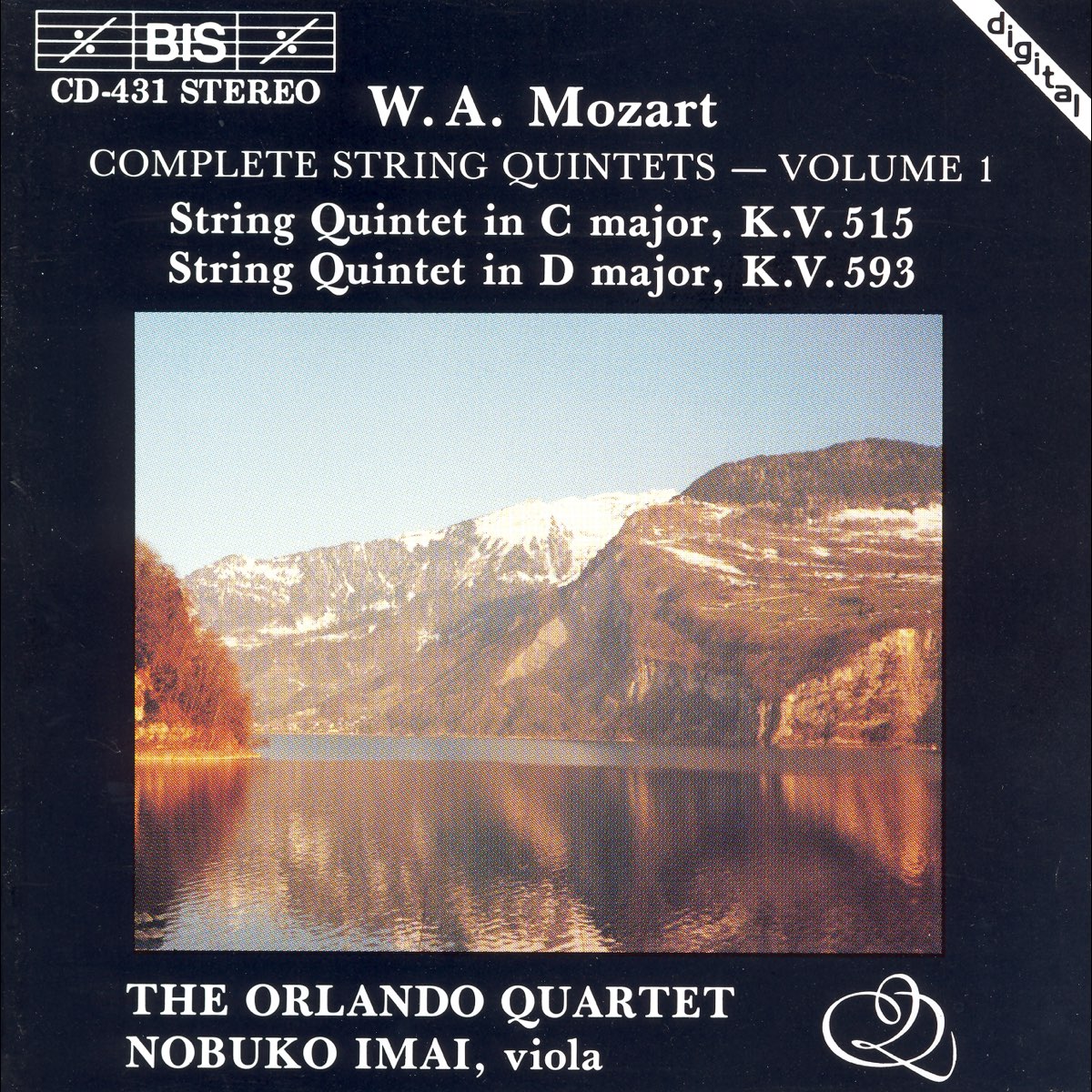 Mozart: Complete String Quintets, Vol. 1 de Nobuko Imai & Orlando ... Mozart: Complete String Quintets, Vol. 1 de Nobuko Imai & Orlando ...