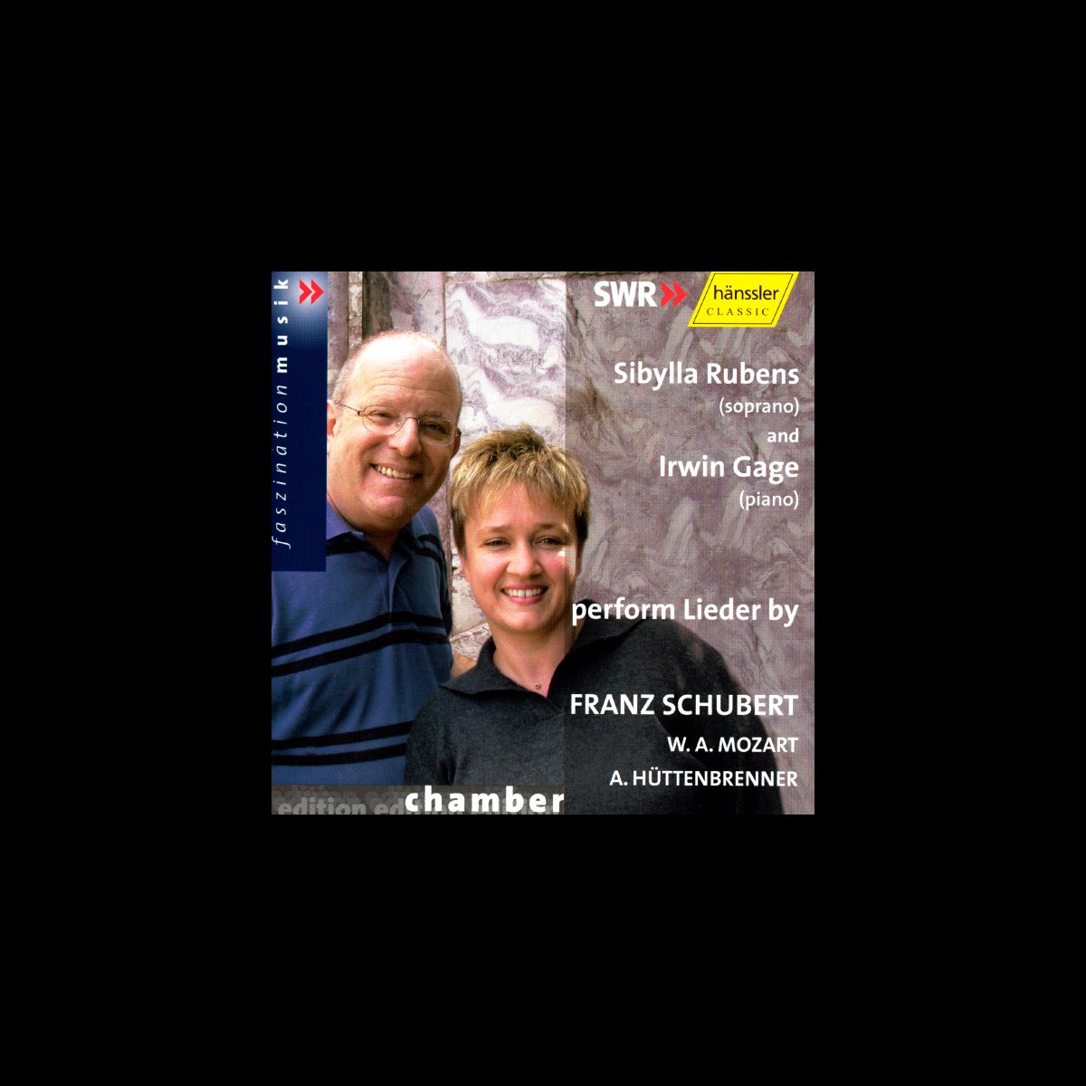 ‎Schubert - Mozart - Huttenbrenner: Lieder by Irwin Gage & Sibylla ...