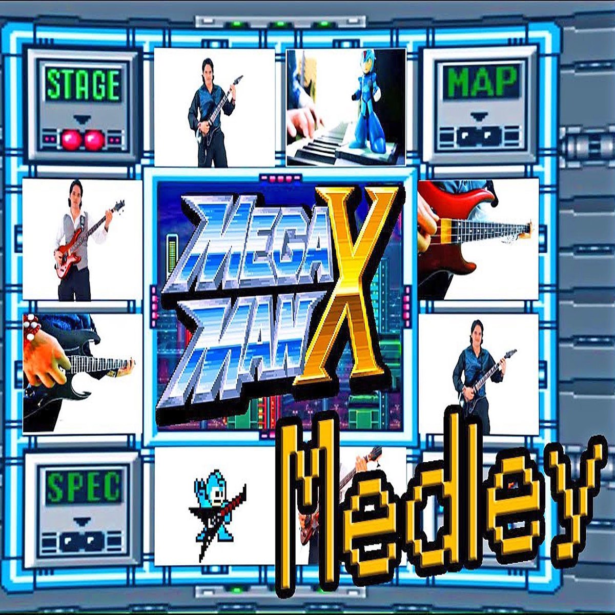 ‎Ediernの「Megaman X Rock Medley (Title Screen, Central Highway, Vile ...