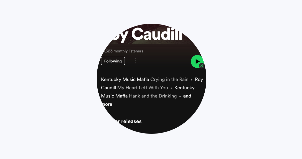 ‎Roy Caudill on Apple Music