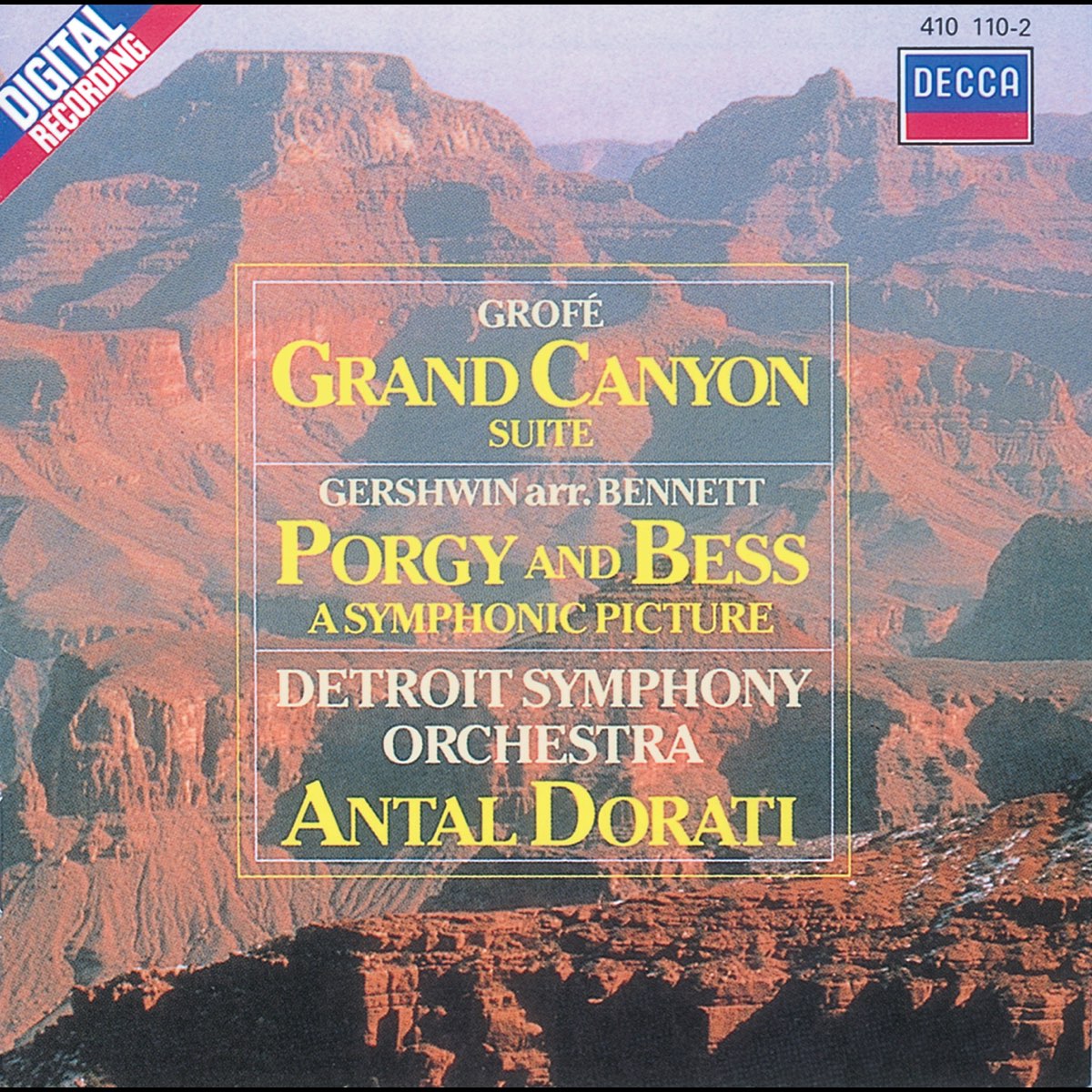 ‎Grofé: Grand Canyon Suite - Gershwin: Porgy & Bess by Detroit Symphony ...