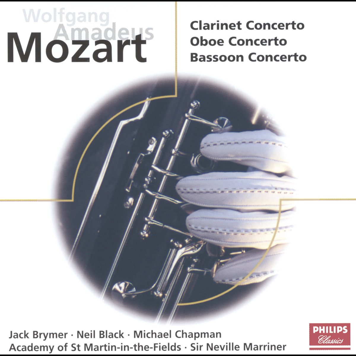 ‎mozart Concertos For Clarinet Oboe And Bassoon By Academy Of St Martin In The Fields Jack
