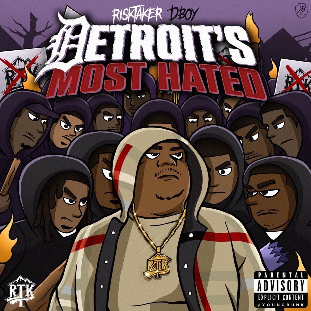 ‎Detroits Most Hated - EP by RiskTaker D-Boy on Apple Music