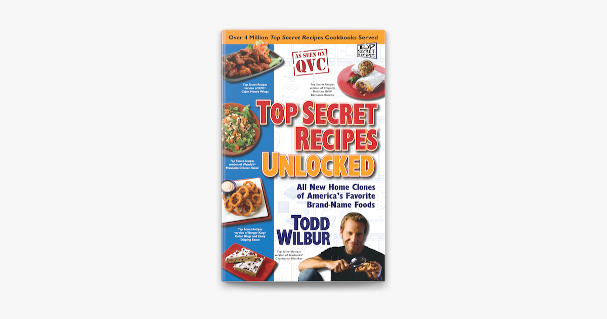 ‎Top Secret Recipes Unlocked on Apple Books