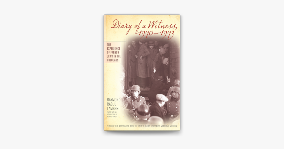 ‎diary Of A Witness 1940 1943 On Apple Books