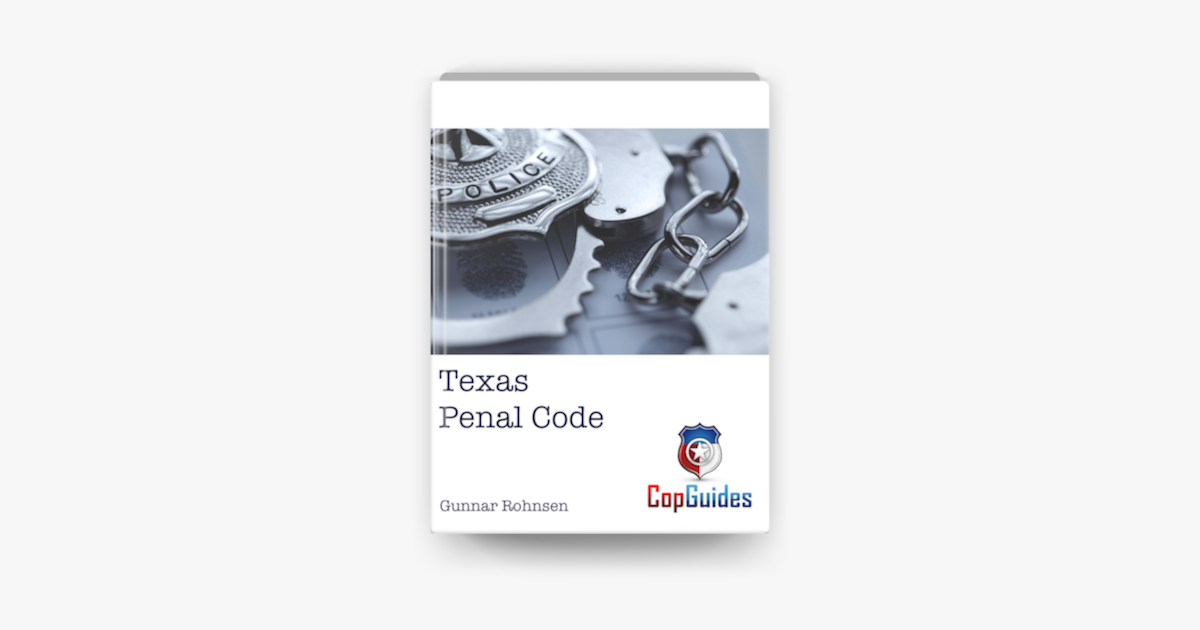 texas Penal Code On Apple Books