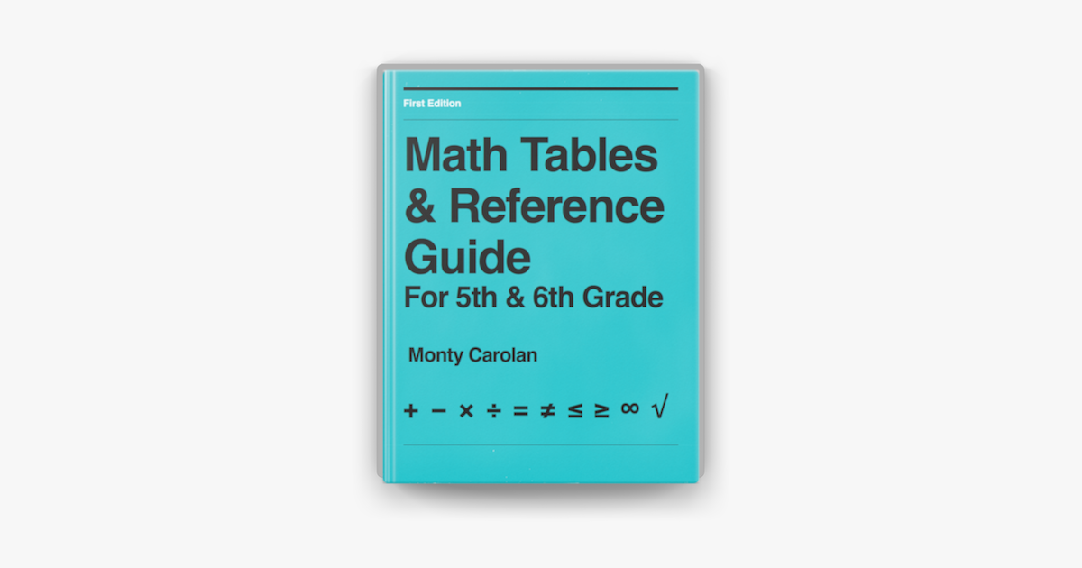 ‎Math Tables & Reference Guide on Apple Books