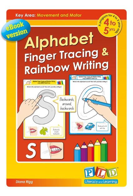 Alphabet Finger Tracing and Rainbow Writing by Diana Rigg on Apple Books