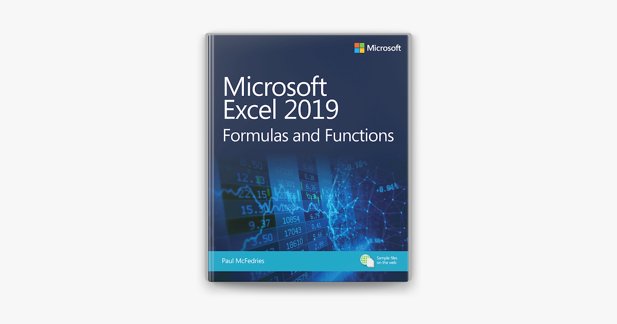  Microsoft Excel 2019 Formulas And Functions On Apple Books