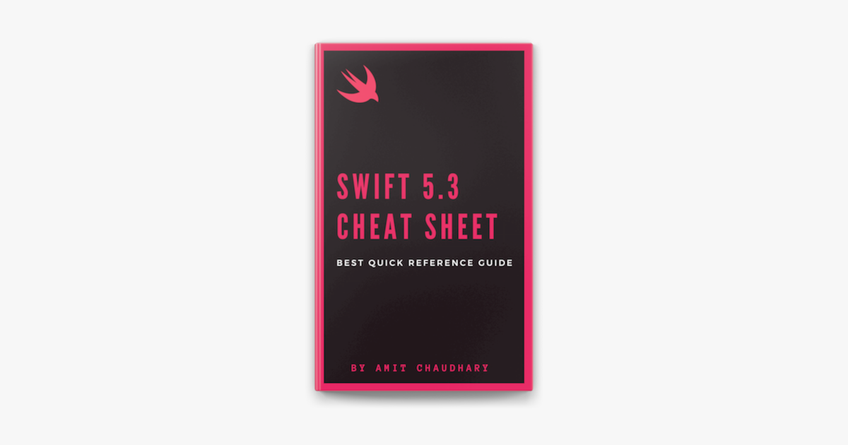 ‎swift 5 3 Cheat Sheet On Apple Books