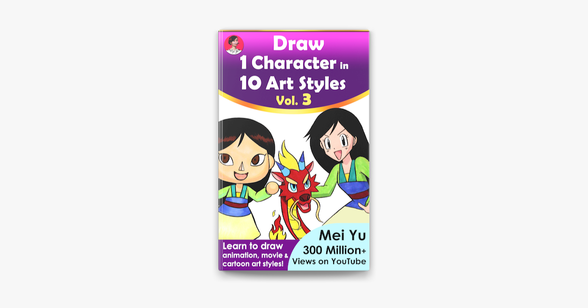‎Draw 1 Character in 10 Art Styles Vol. 3 en Apple Books