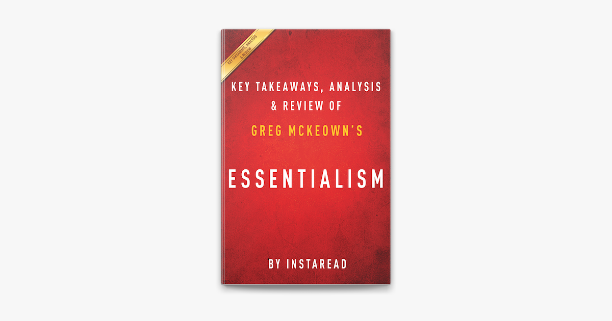‎Essentialism on Apple Books
