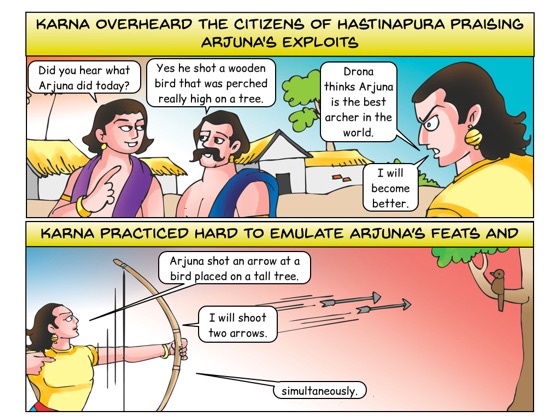 ‎Mahabharata Comic Book 7 - Karna on Apple Books