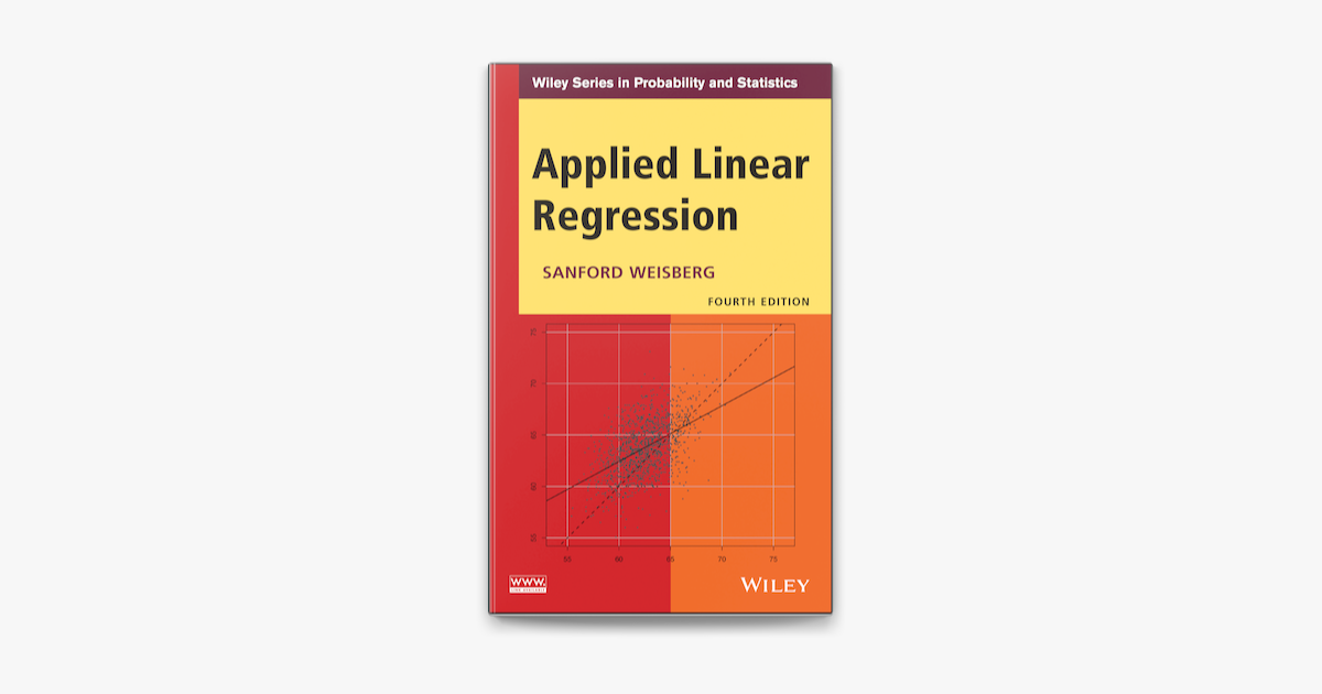 Applied Linear Regression on Apple Books Applied Linear Regression on Apple Books