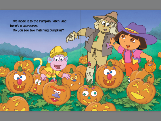 ‎Dora's Halloween Adventure Read-Along Storybook (Dora the Explorer) on ...