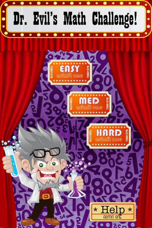 Dr Evil's Math Challenge Free by Socially Conscious Software LLC