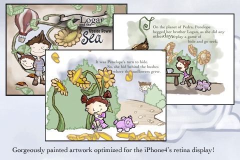 Logan and the Upside-Down Sea Lite by Edwin Iskandar