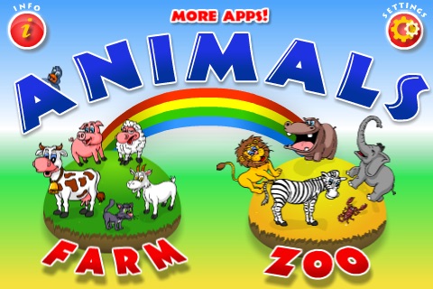 Animals - Zoo and Farm - Kids by 22learn by CFC s.r.o.