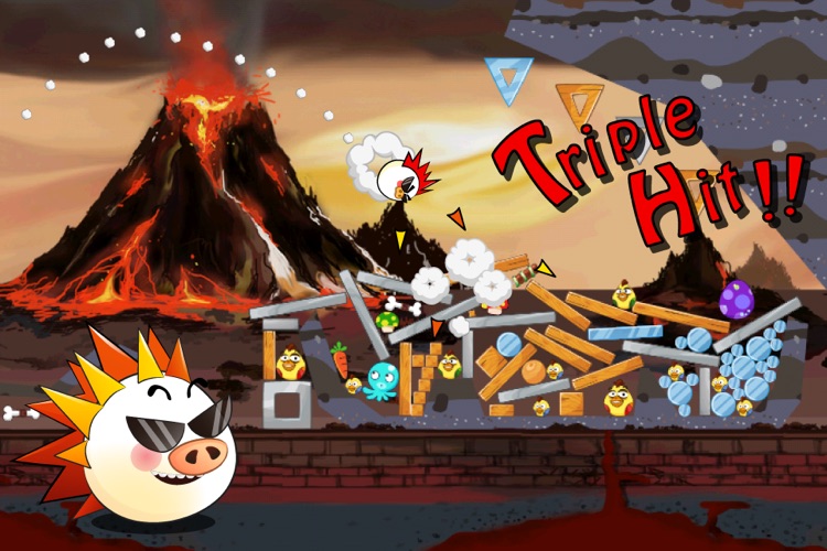 AHHA PIGS VOLCANO by adada Inc.