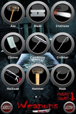 Horror Movie Weapons by Fox Dragon Design