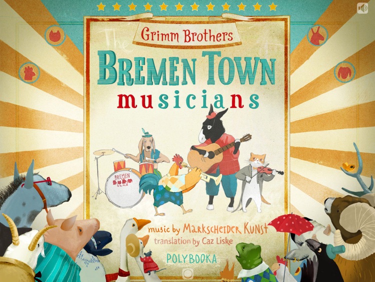 The Bremen Town Musicians for iPad by Polybooka