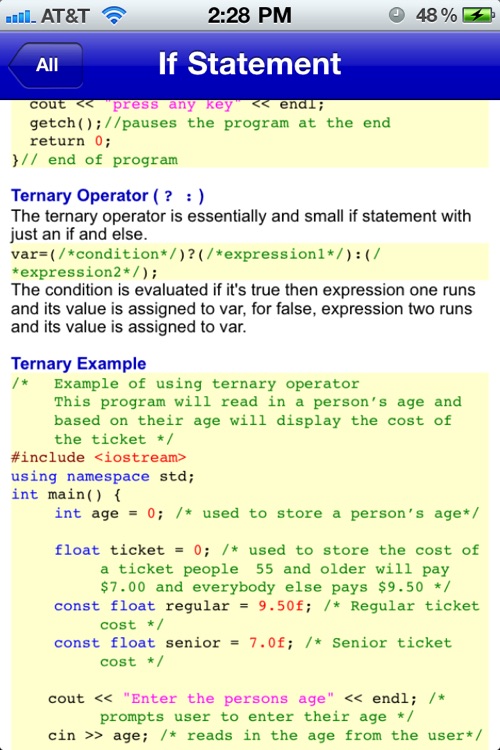 C++ Cheat Sheet by Digital Vogue, Inc