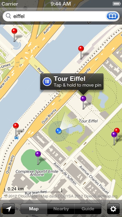 Smart Maps - Paris by Alexandru Halmagean