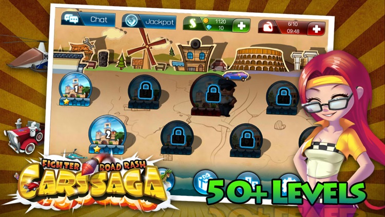 Cars Saga:Fighter Road Rash by HaKuNa Games