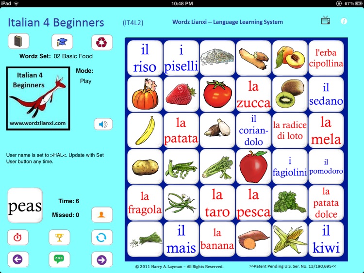 Italian Words 4 Beginners (it4L2) by Harry Layman