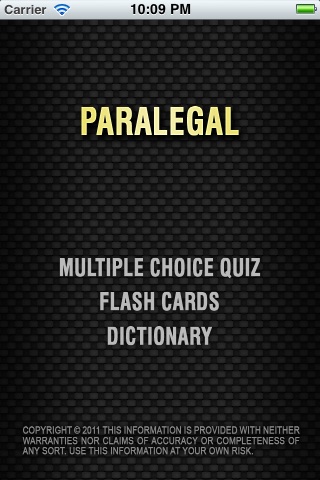 Paralegal Terminology by William Paten
