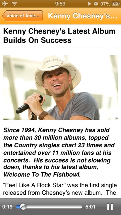 VOA Standard English News Player by GAO HUIJUAN