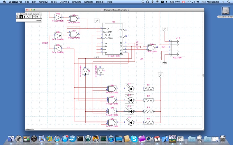 LogicWorks app for Macs - download for MacOS from DesignWorks Solutions Inc