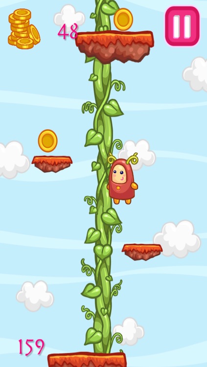 A Giant Beanstalk Climb Adventure Game With Cute Jack And The Little ...