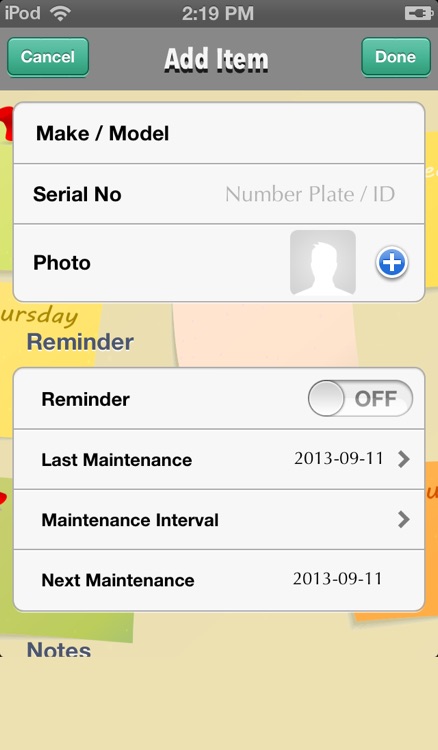 Maintenance Reminder Manaager- Set Reminders To Manage Everything In ...