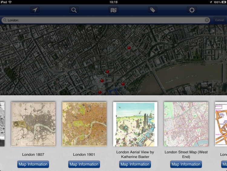 MapMatcher London by The Appstillery Ltd.