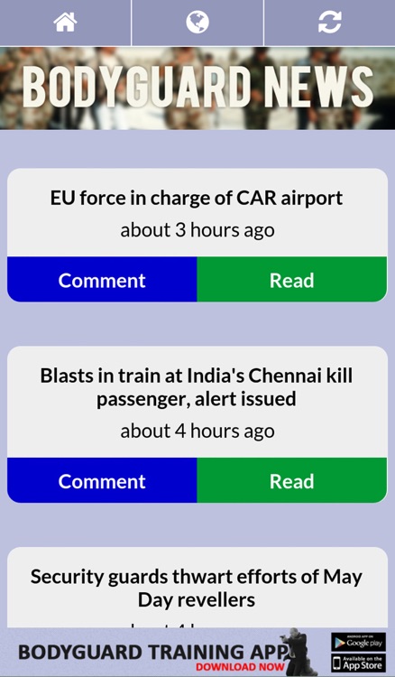 Bodyguard News by Security Training Apps