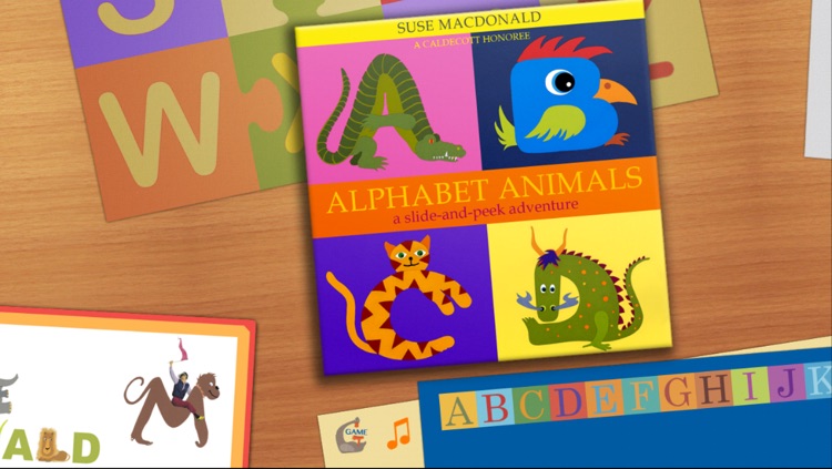 Alphabet Animals: a slide-and-peek adventure, is an enchanting picture ...