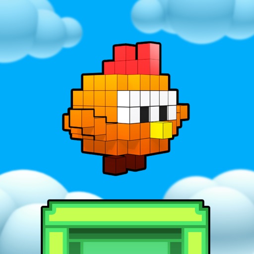 Flappy Chick 3D - tap to flap by George CL