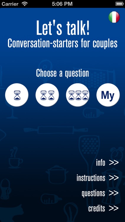 Let's talk! Conversation-starters for couples by EBI di Elisa Bernardoni