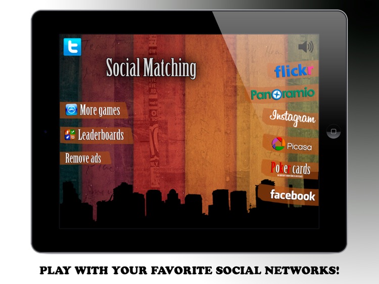 Social Matching - Play with your favorite social networks by The Clash Soft